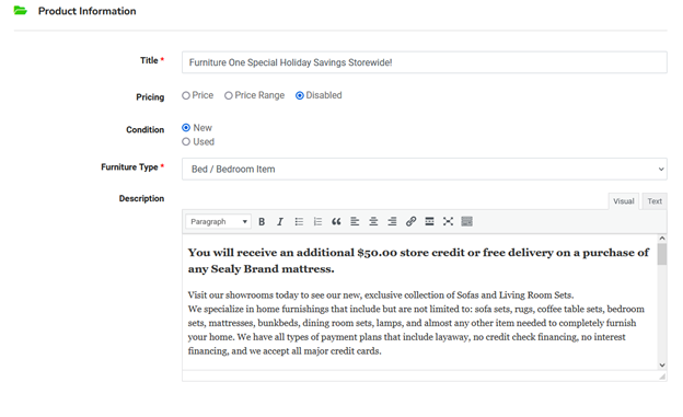 How To Build an Ad - You Got A Great Deal!
